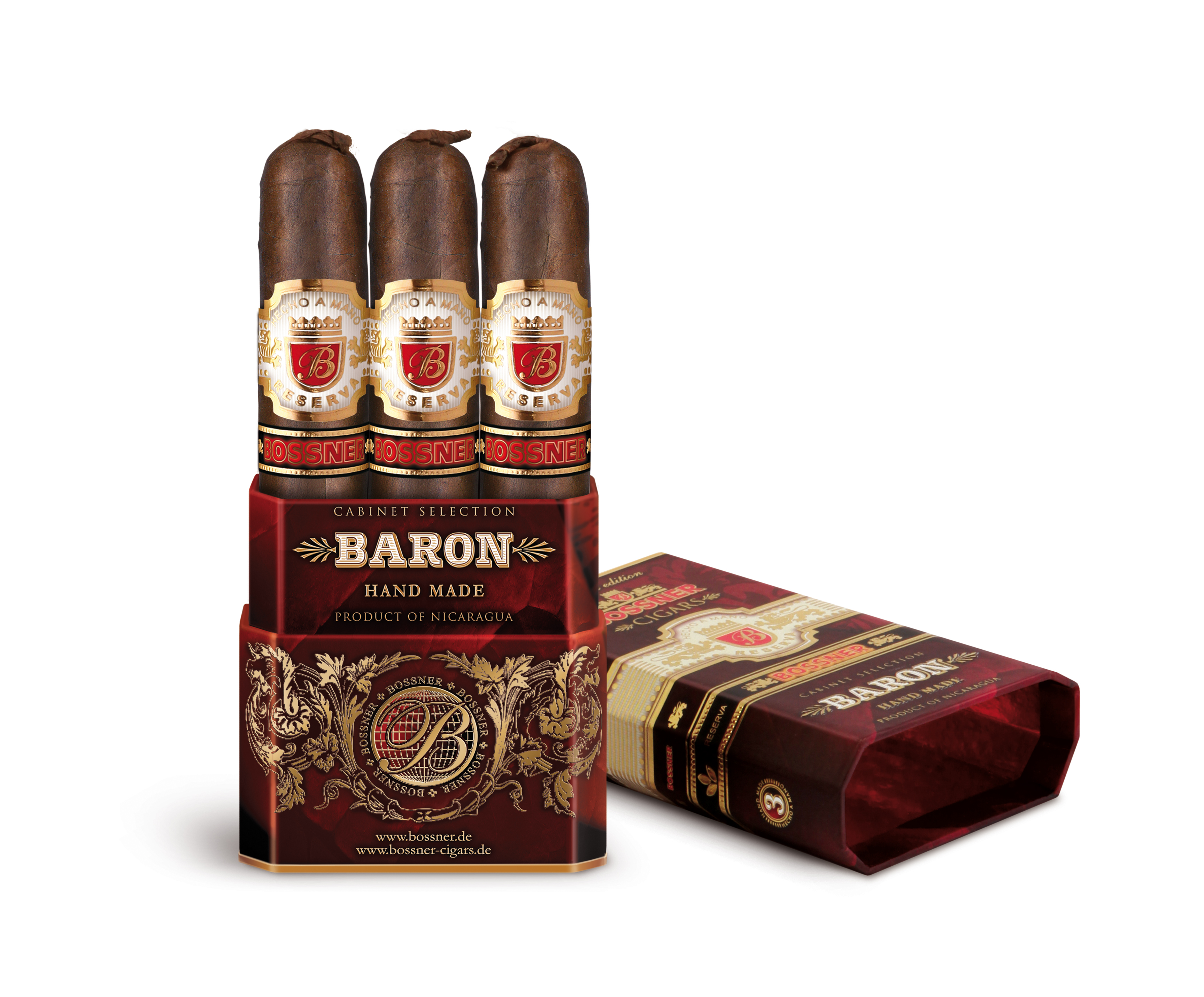 Mediathek: «BARON» | BOSSNER © CIGARS | COGNAC | CONFECTIONERY