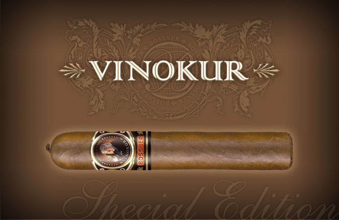 «Vinokur» | BOSSNER © CIGARS | COGNAC | CONFECTIONERY