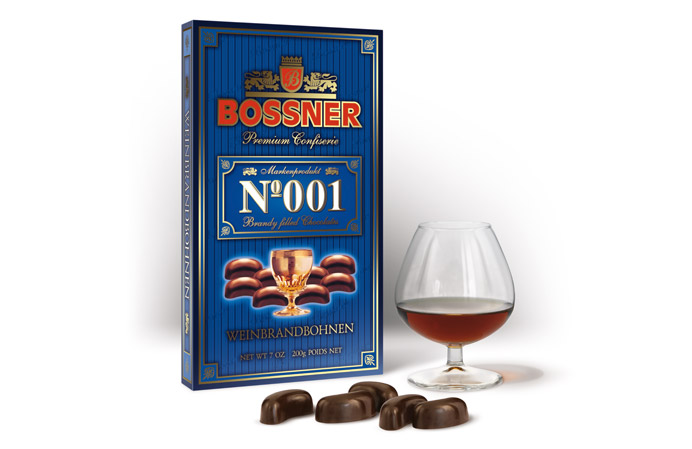 Weinbrandbohnen | BOSSNER © CIGARS | COGNAC | CONFECTIONERY